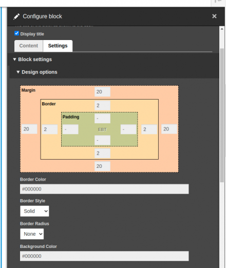 Extra Block Types (EBT): Core | Drupal.org Extra Block Types (EBT): Core | Drupal.org